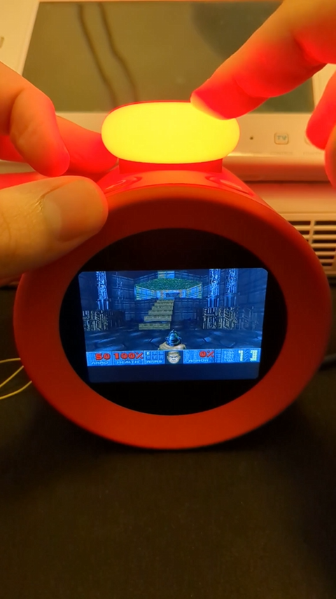 Doom Has Been Ported to the Nintendo Alarmo Clock