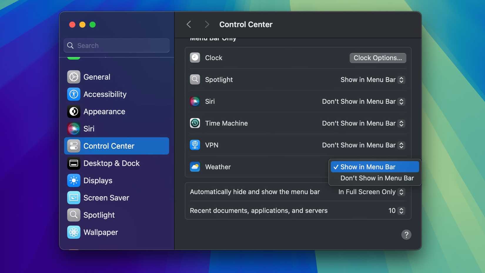 The Weather Is Coming to Your Mac’s Status Bar