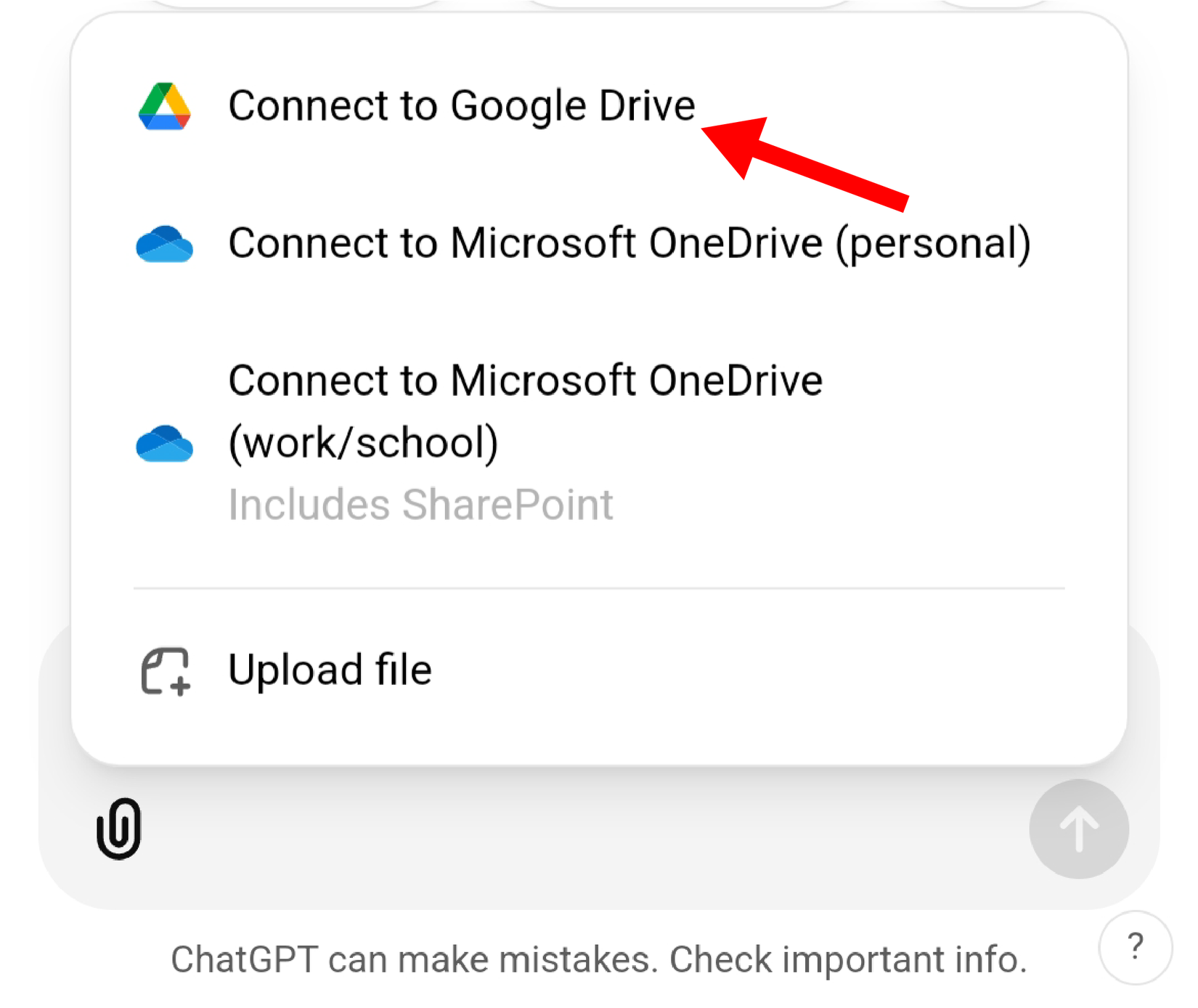 How to Upload Google Drive Files to ChatGPT