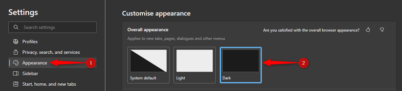 How to Enable Dark Mode in Microsoft Edge