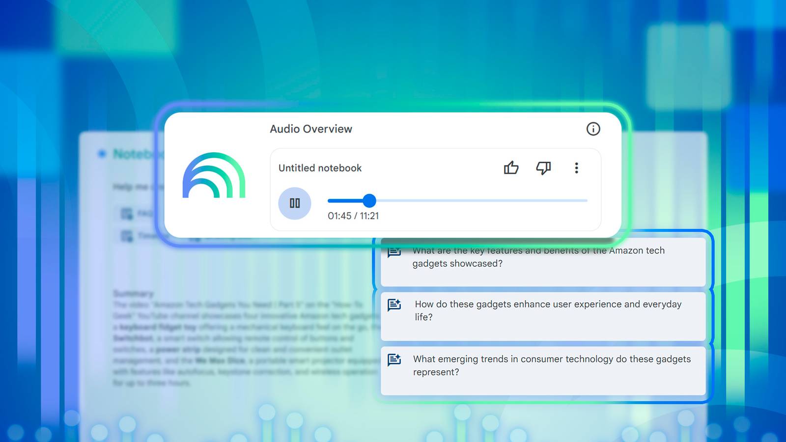 NotebookLM's Audio Overview Is Good, but It Could Be Great