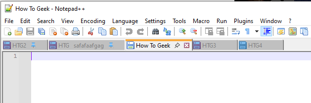 Notepad++ Now Lets You Pin Your Tabs