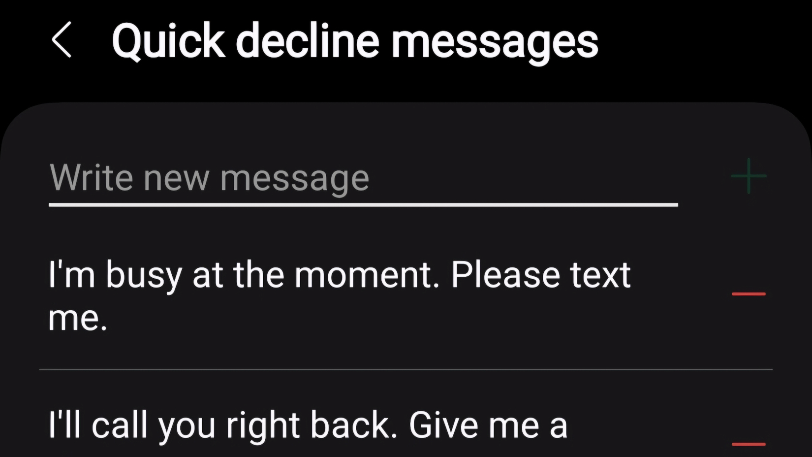 How to Customize the “Respond with Text” Messages to Calls on Samsung