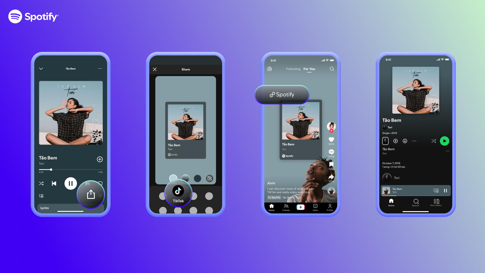 Spotify Now Works Better With Instagram and TikTok