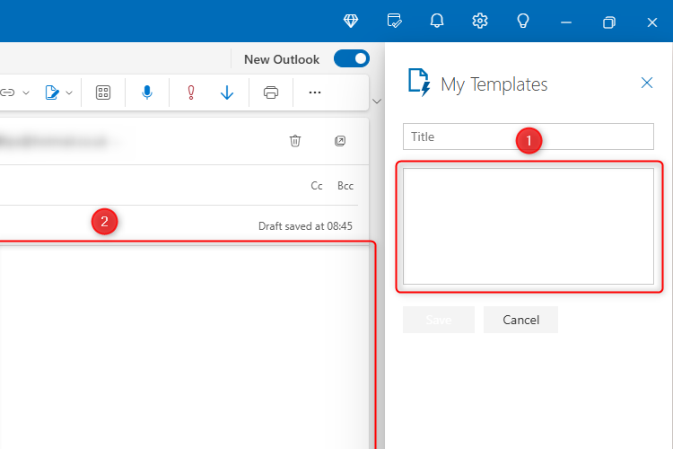 How to Create and Use an Email Template in the New Microsoft Outlook