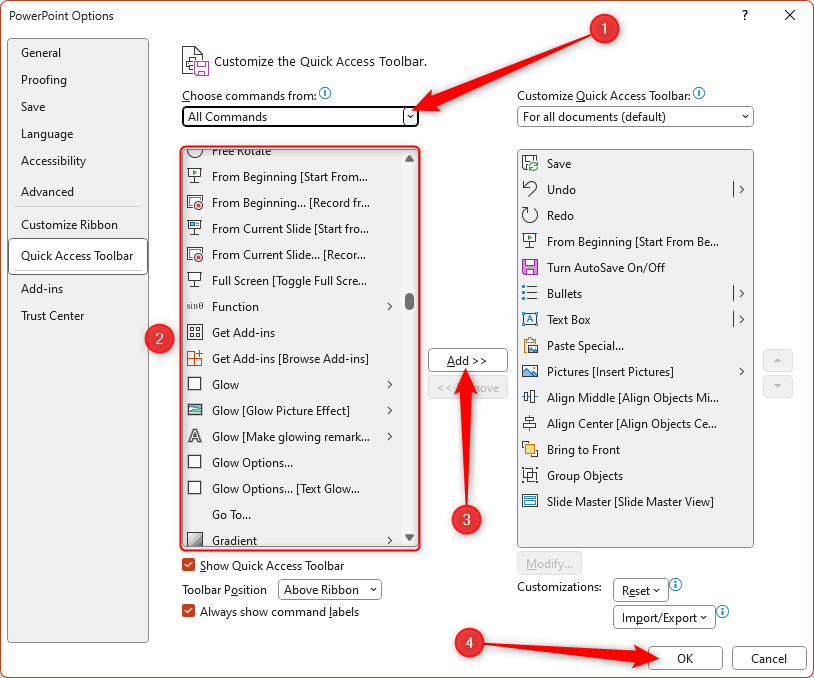 8 Quick Access Toolbar Must-Haves in Microsoft PowerPoint