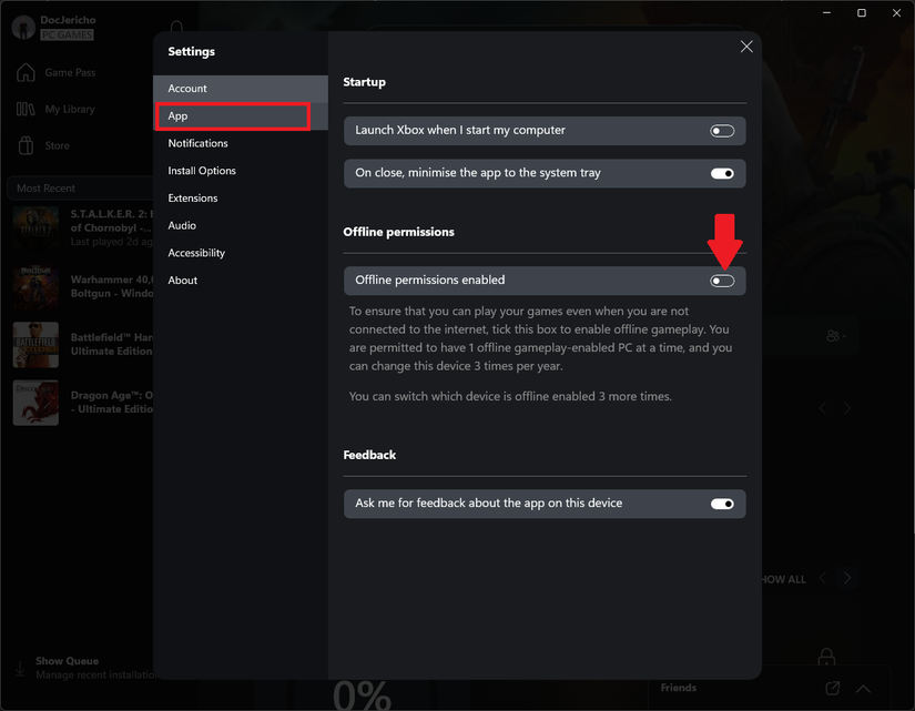 Offline Mode in PC Game Pass Is Perfect for Windows Laptops and Handhelds