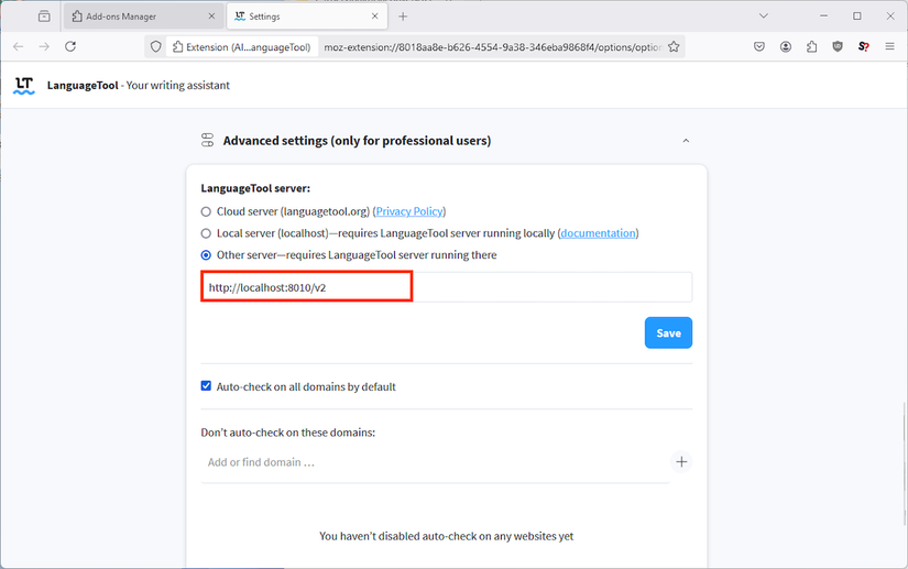 Run Your Own Private Grammarly Clone Using Docker and LanguageTool