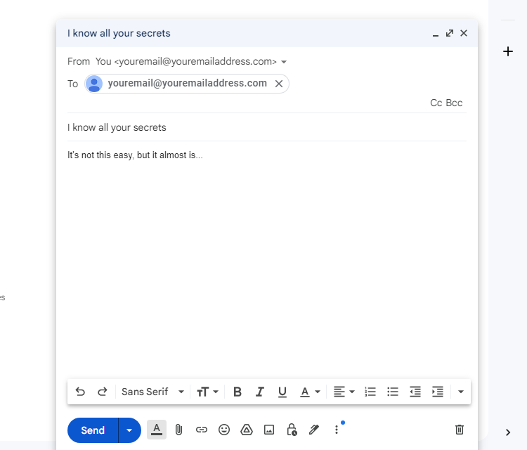 Why Am I Getting Spam From My Own Email Address?