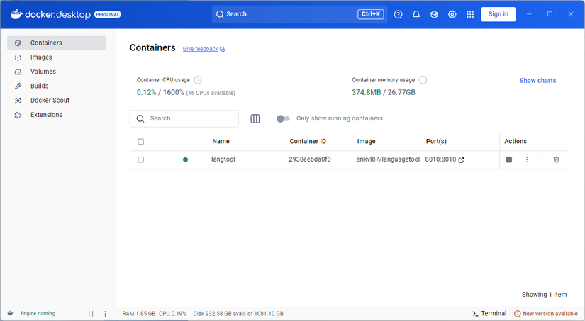 Run Your Own Private Grammarly Clone Using Docker and LanguageTool