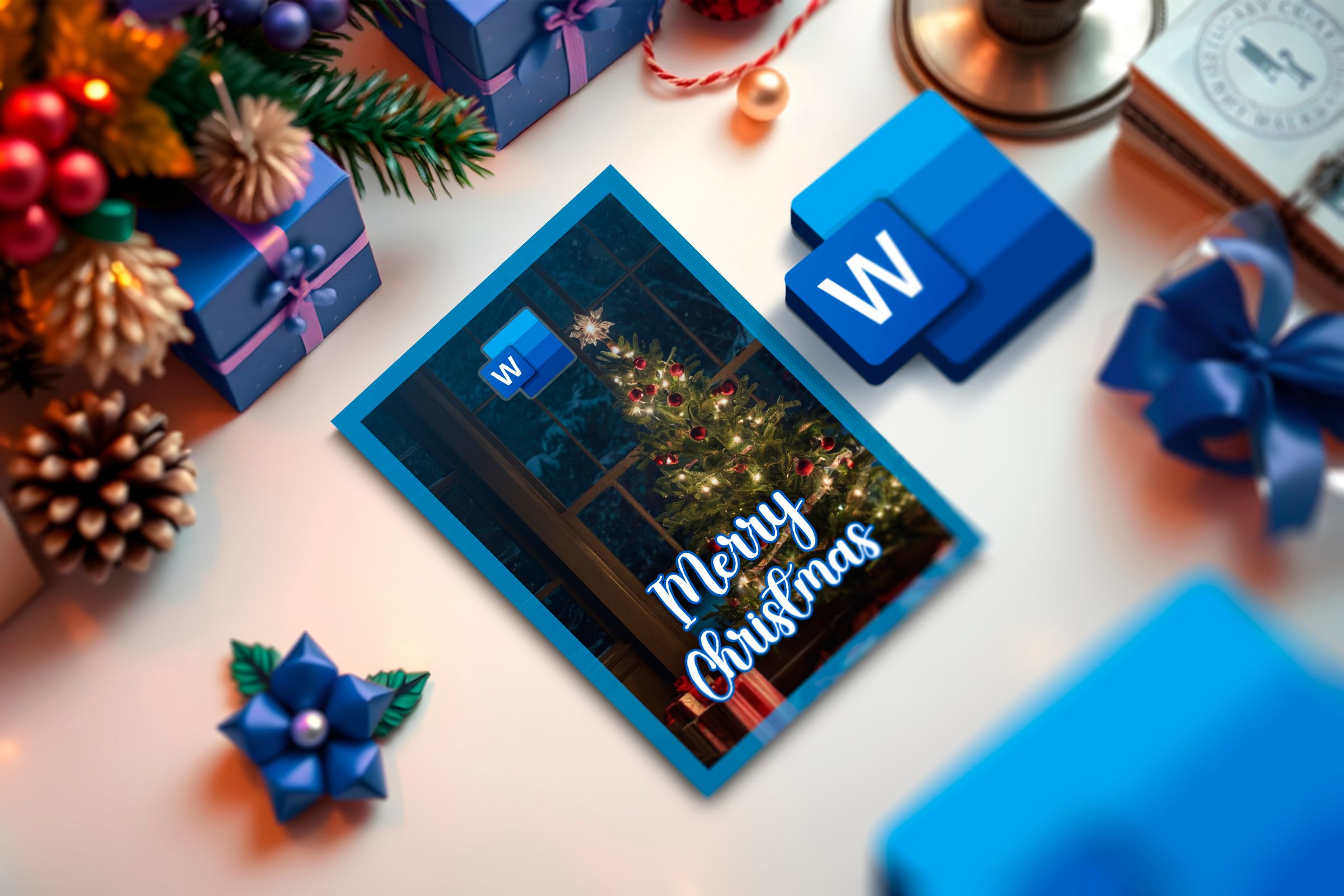Christmas Card Templates Microsoft Word
