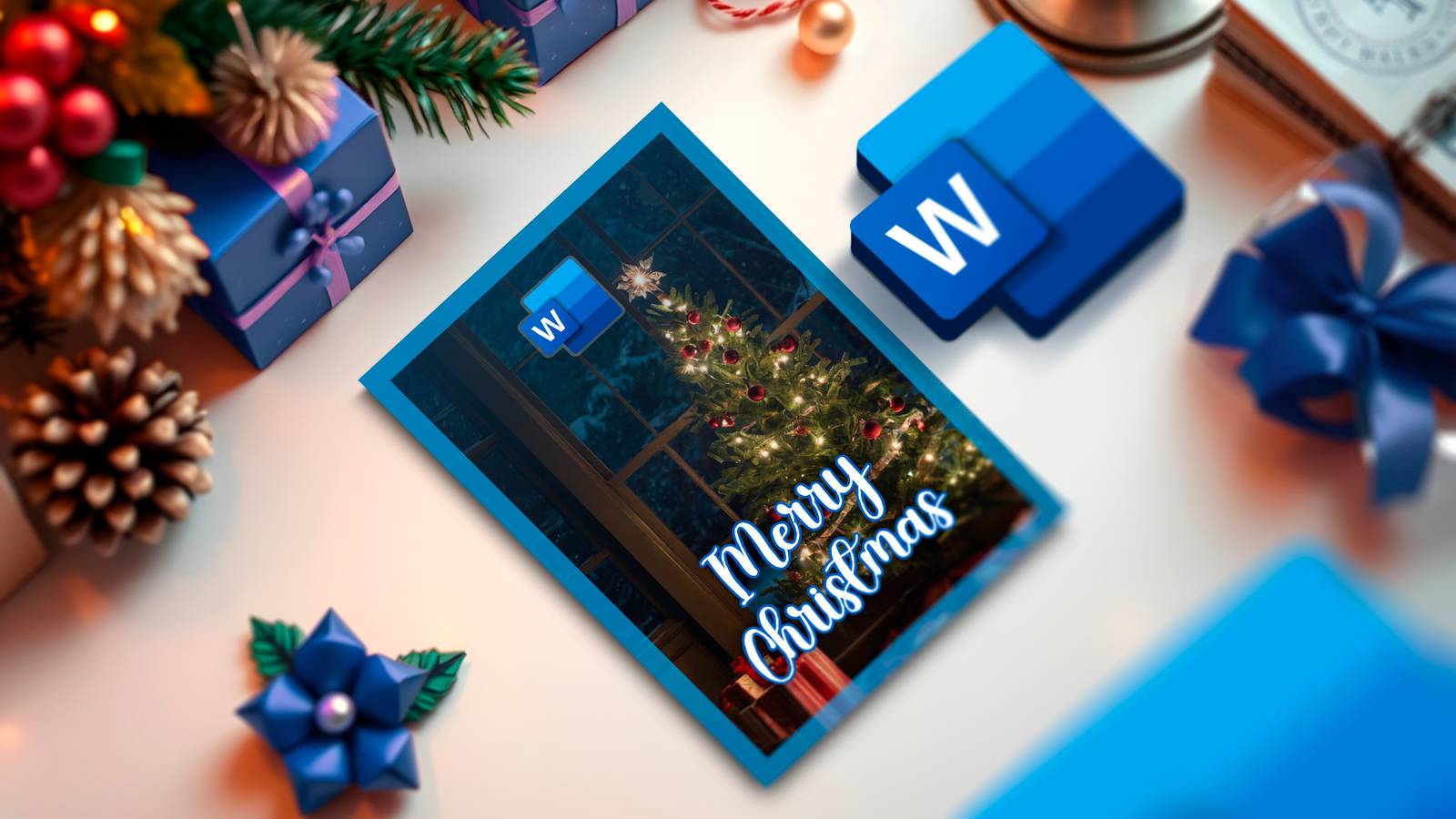 How to Design a Christmas Card in Microsoft Word