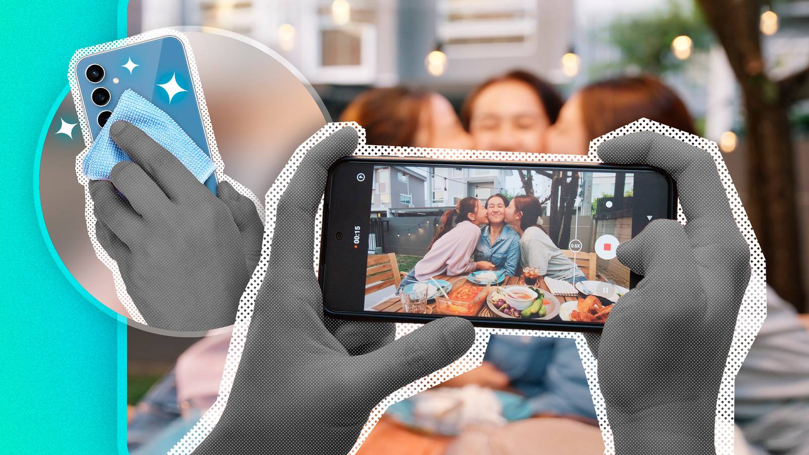 Wipe Off Your Phone Camera Lens Before Taking Family Photos