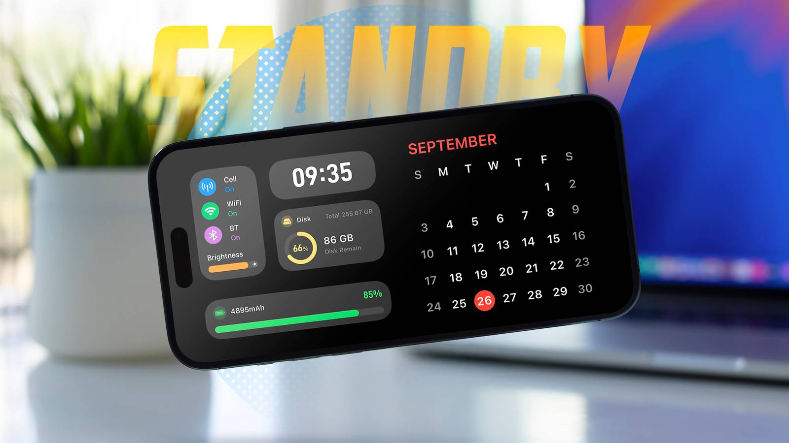 How the iPhone StandBy Mode Makes Me More Productive