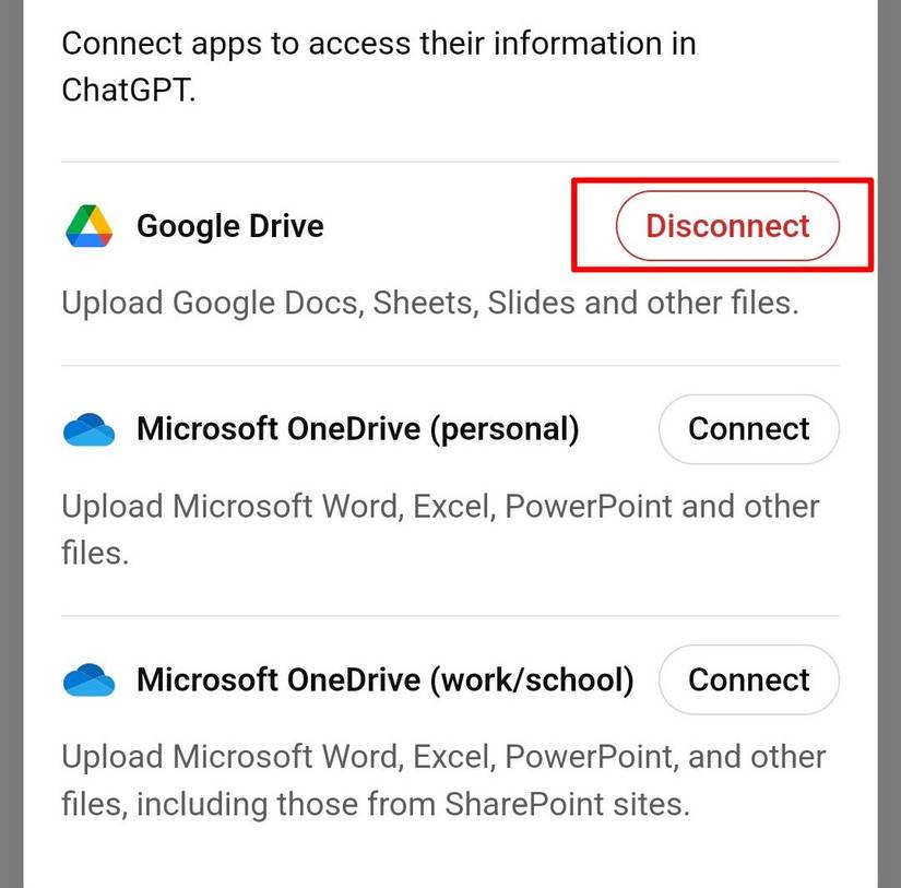 How to Upload Google Drive Files to ChatGPT