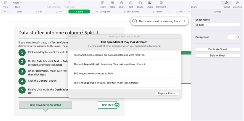 Read This Before Editing Excel Documents in Apple Numbers