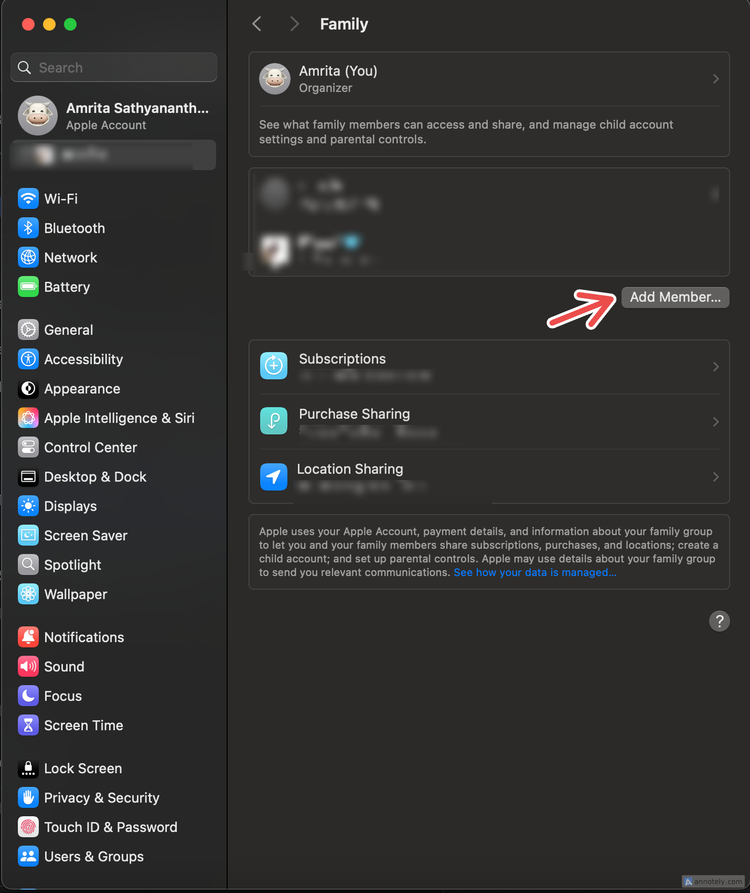 How to Set Up Apple Family Sharing
