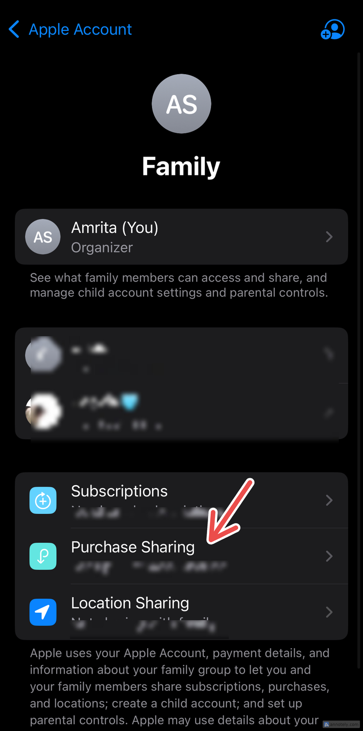 How to Set Up Apple Family Sharing