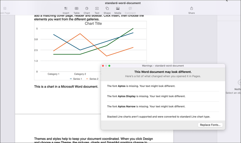 Read This Before Editing Word Documents in Apple Pages