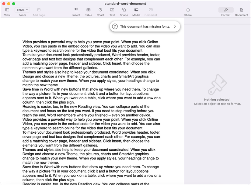 Read This Before Editing Word Documents in Apple Pages