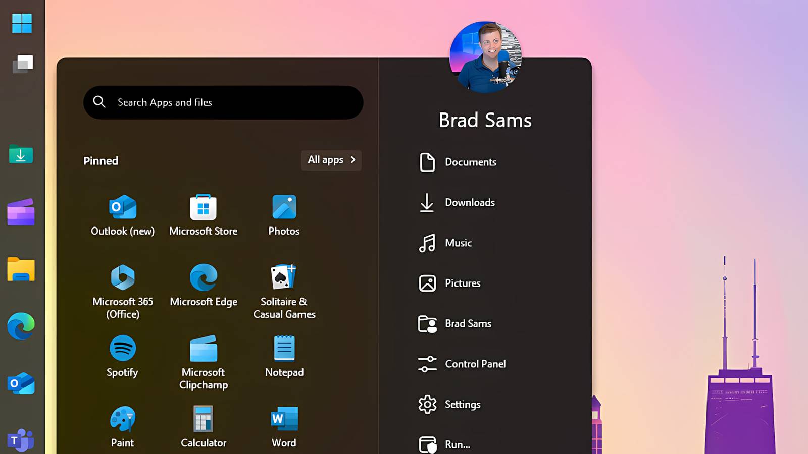 Start11's Vertical Windows 11 Taskbar is Now Live For Everyone