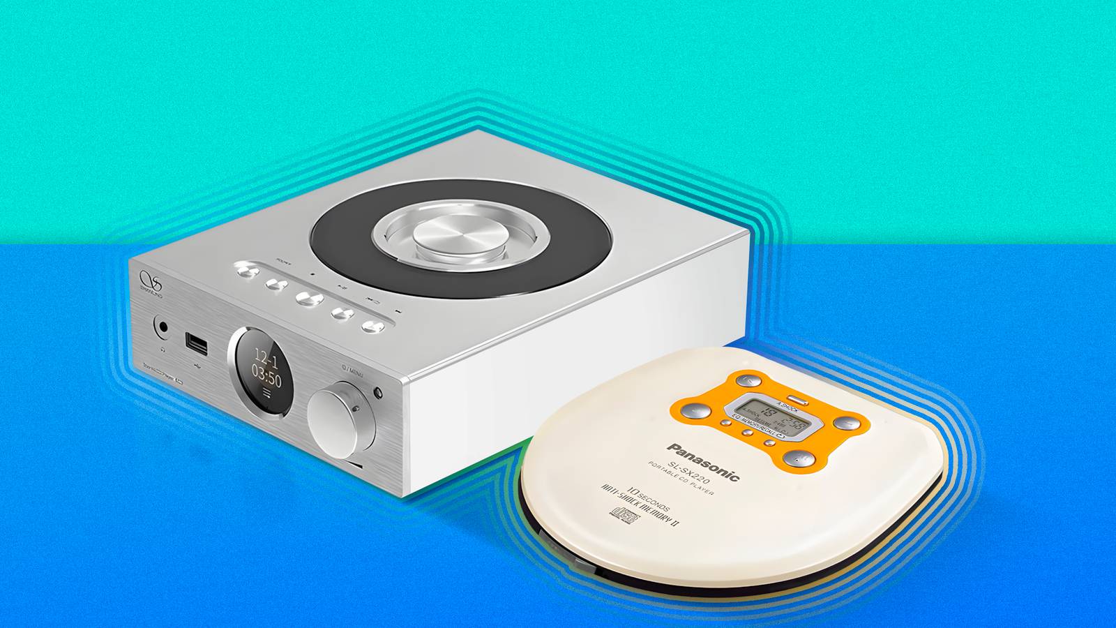 Why are newer CD and cassette players so much bigger than old ones?