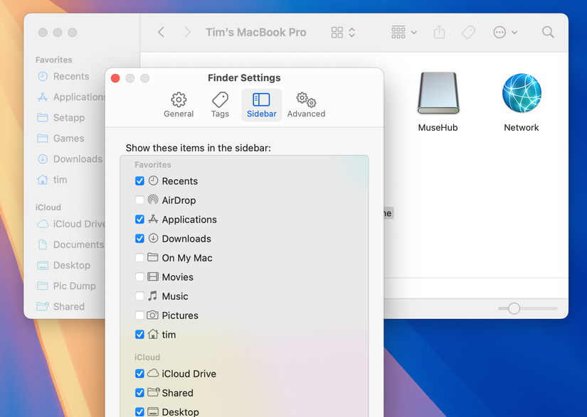 Customize Your Mac's Finder Sidebar to Show Only What You Need