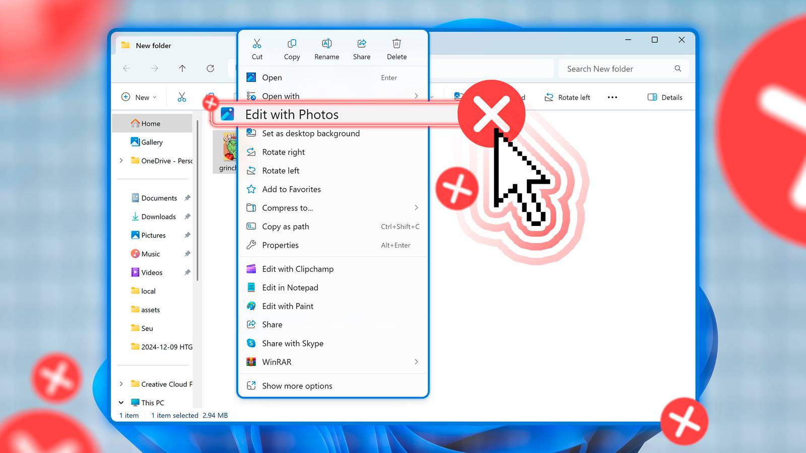 How to Remove Redundant Entries From the Windows 11 Context Menu