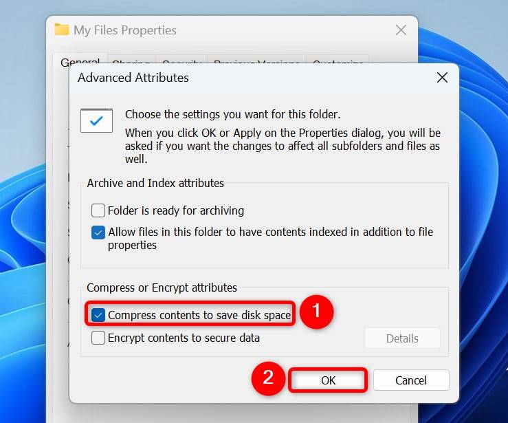 How to Enable and Use File Compression on NTFS Drives in Windows 11