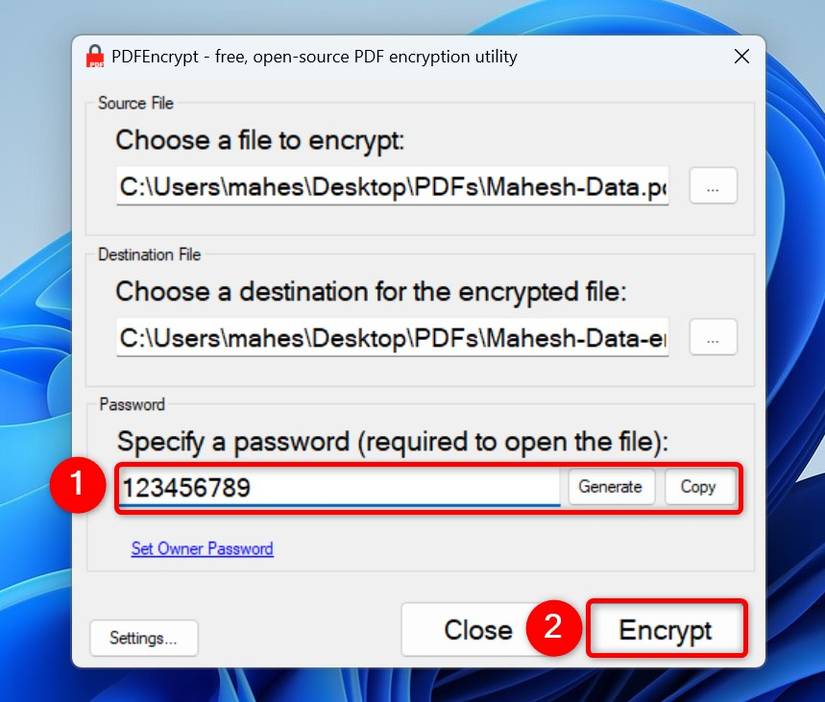 4 Ways to Password-Protect a PDF File on Windows 11