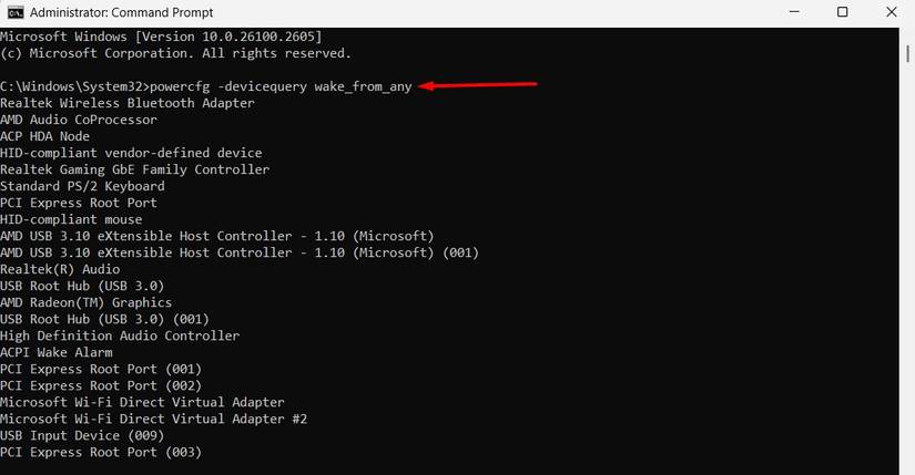 How to Allow or Disable Device Wake Permissions on Windows 11