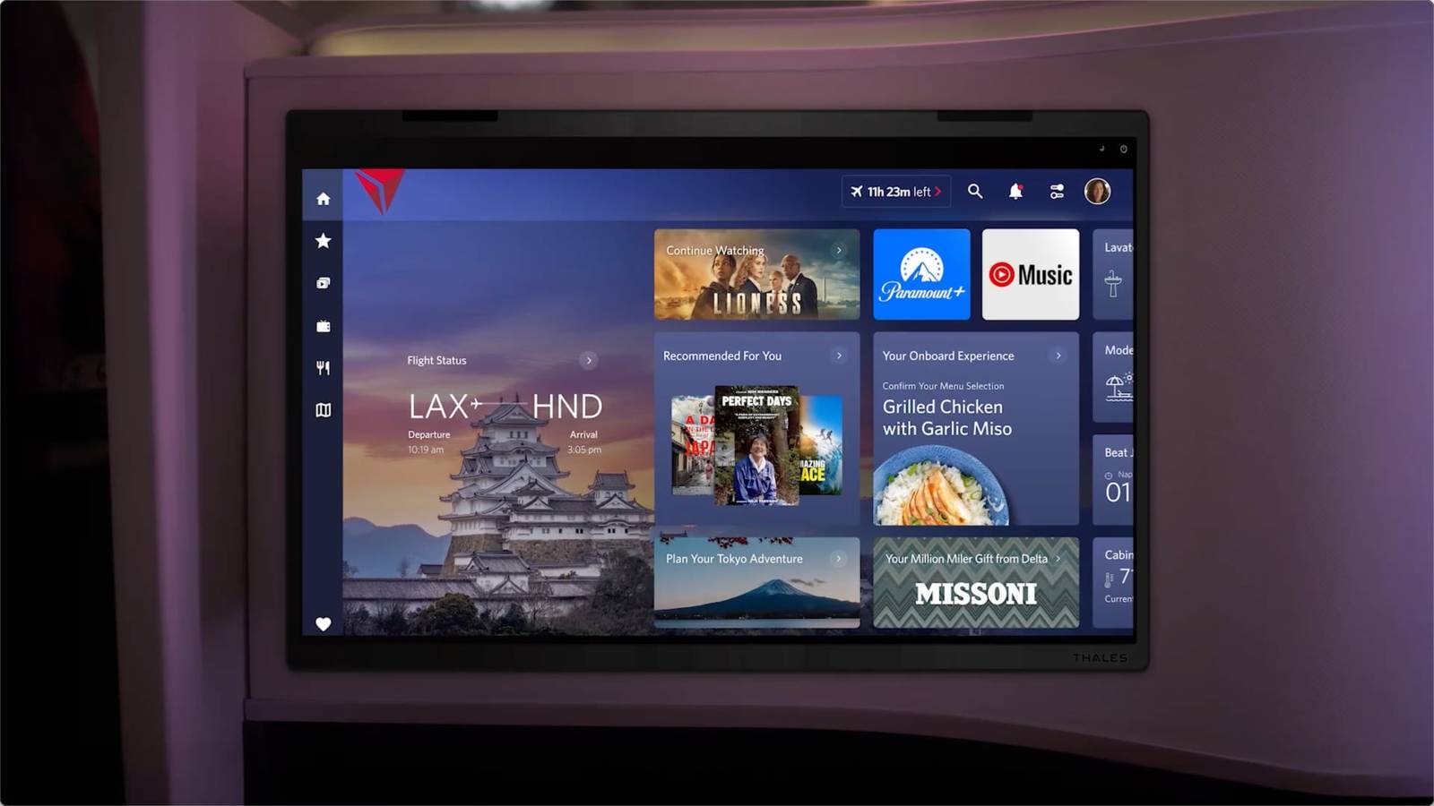 YouTube Videos Are Coming to Delta’s In-Flight Screens