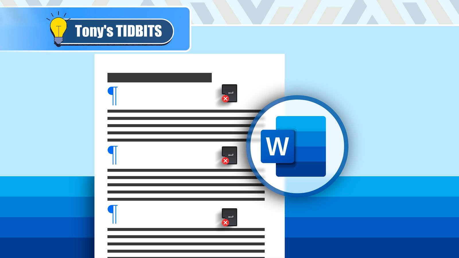 Don't Press Enter Twice in Word: Use Spacing After Instead