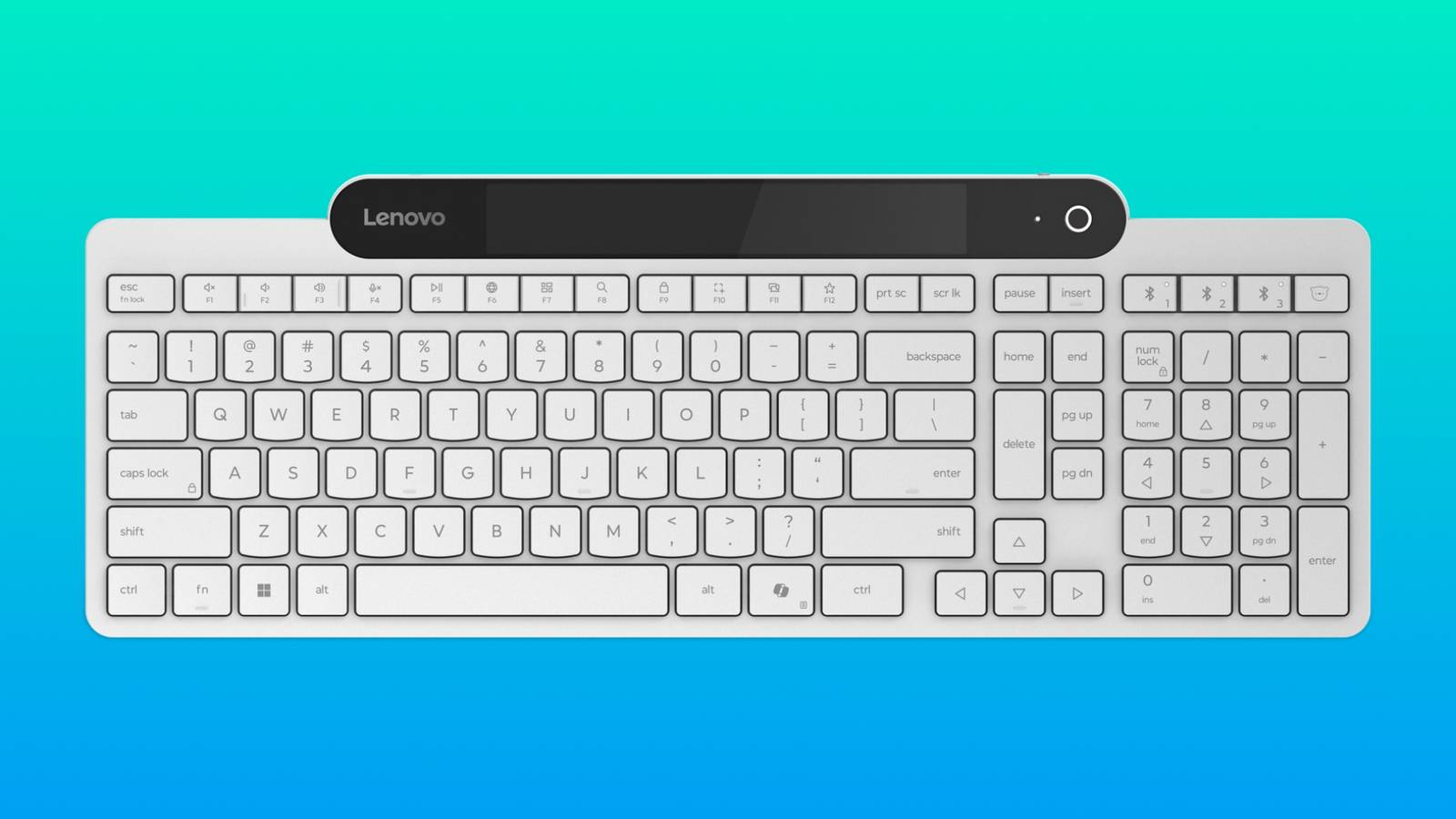Lenovo’s New Bluetooth Keyboard Charges Itself