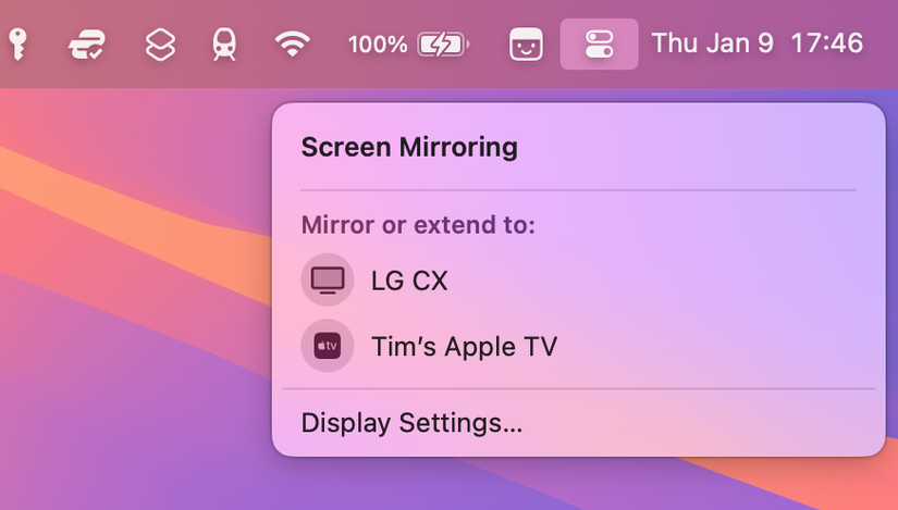 How to Screen Mirror With AirPlay on a Mac