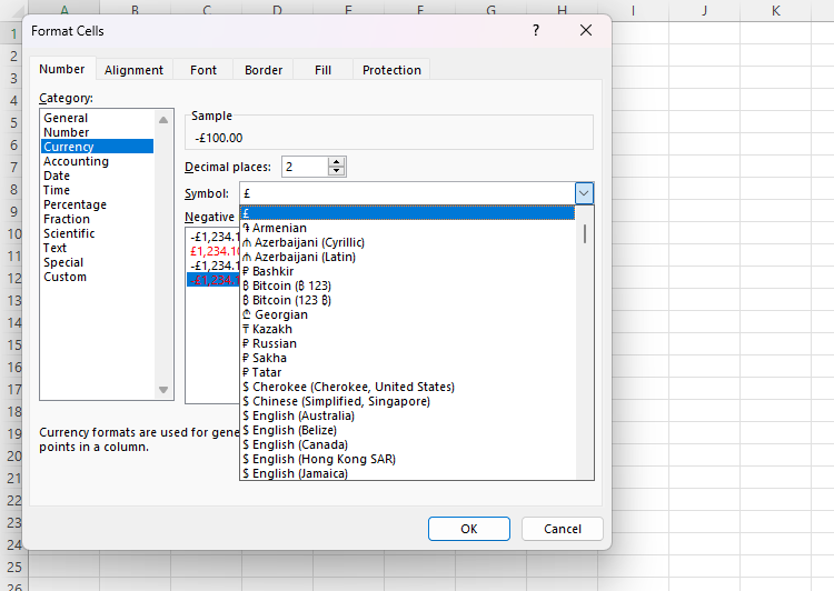 Don't Enter Currencies Manually in Excel: Change the Number Format Instead