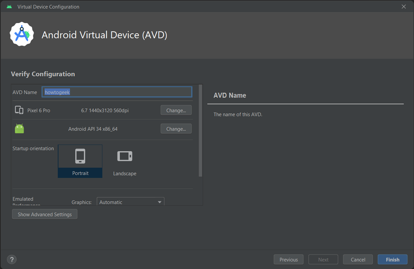 How to Create a Virtual Device in Android Studio Emulator