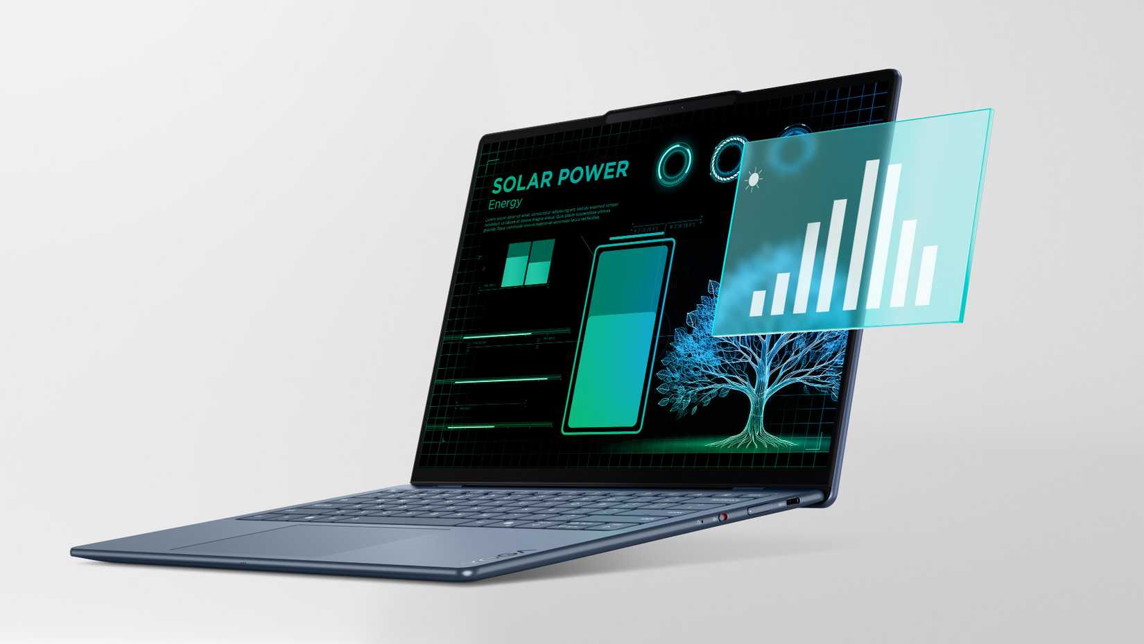 Lenovo’s Concept Yoga Laptop Runs on Solar Power