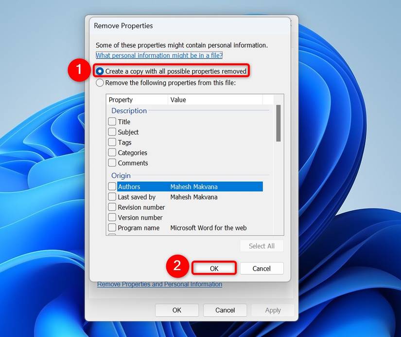 7 Tips for Sharing Sensitive Files on Windows 11