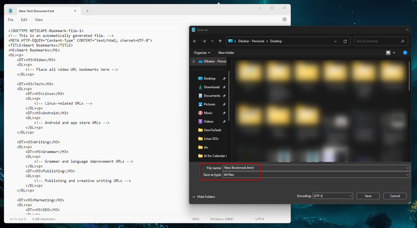 How to Use ChatGPT to Organize Your Bookmarks