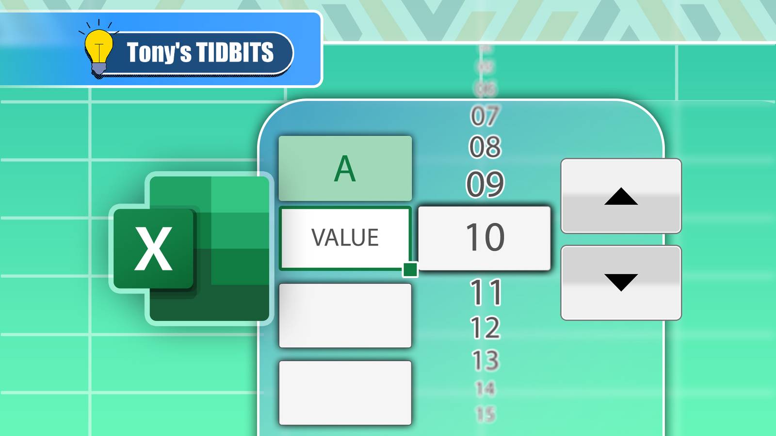 Don’t Increase or Decrease Values in Excel Manually: Use the Spin Button Instead