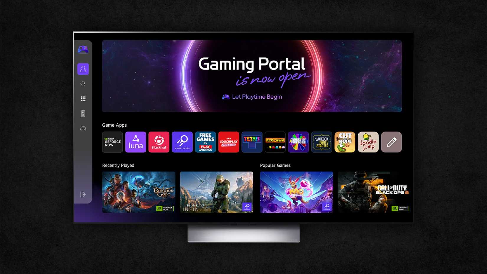 LG’s Gaming Portal With Cloud Streaming Coming to More TVs and Displays