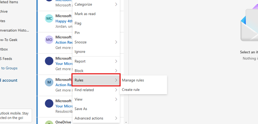 How to Set Up Rules in the "New" Outlook