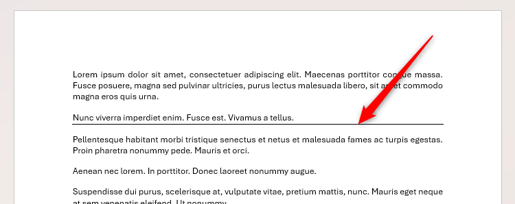 Dont Draw Horizontal Separator Lines Manually In Word Use This Method