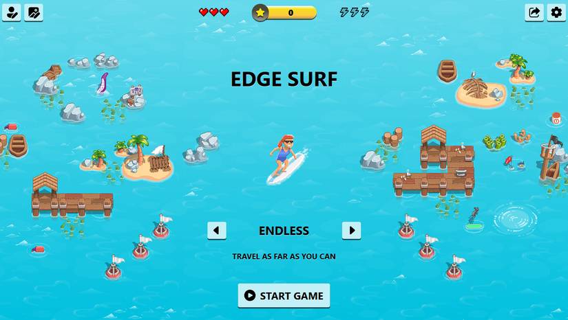 Microsoft Edge's Best Feature Is This Hidden Surfing Game