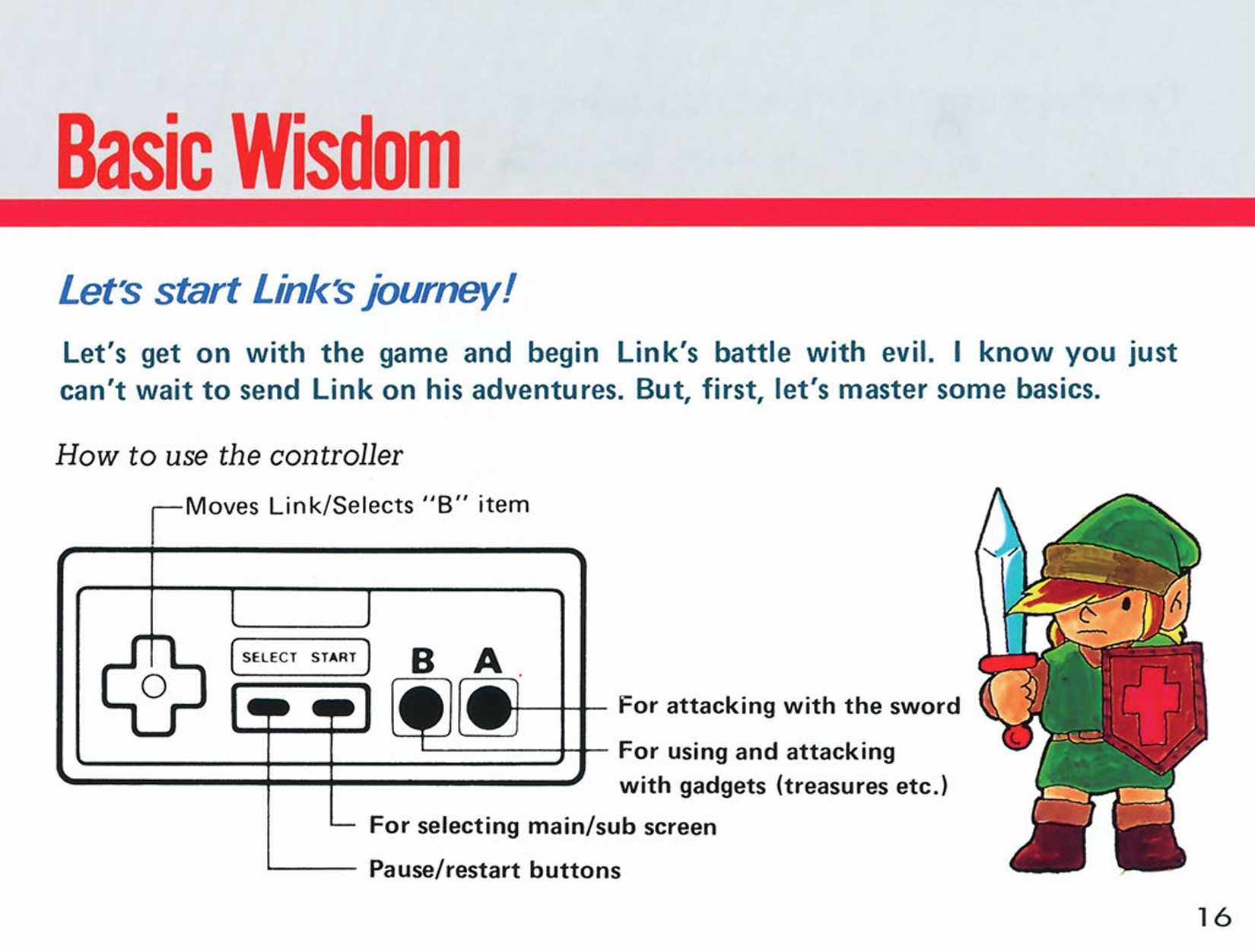 I Miss Video Game Instruction Manuals, Even If We Don't Need Them Anymore