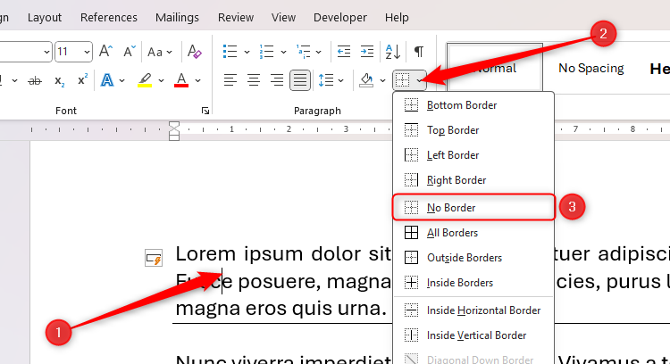 Don't Draw Horizontal Separator Lines Manually in Word: Use This Method Instead