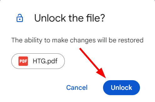 How to Lock Files for Editing in Google Drive to Prevent Unwanted Changes