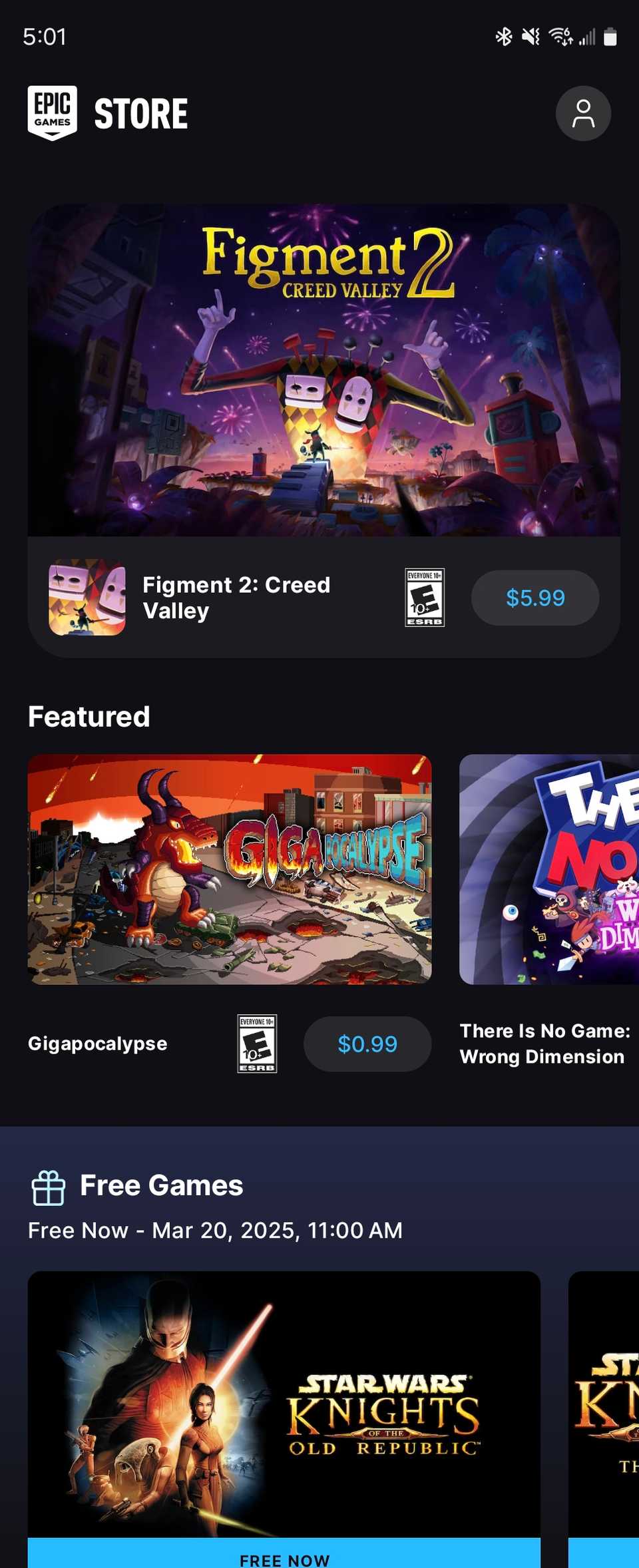 It's Already Worth Downloading the Mobile Epic Games Store