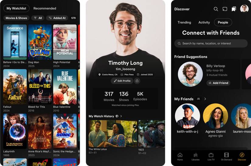 Plex's Big Mobile App Redesign Is Now Live